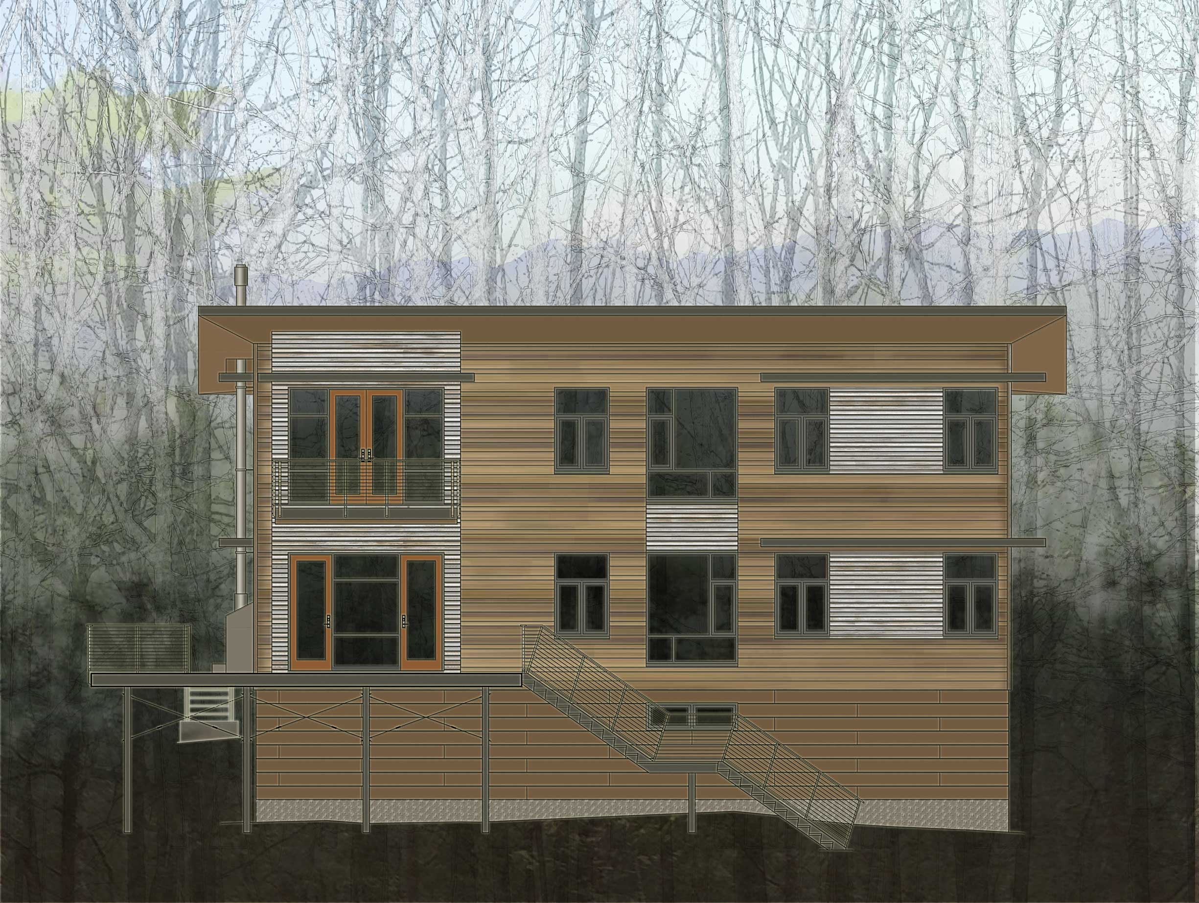 Doss Lake House – S. Phillips Architecture